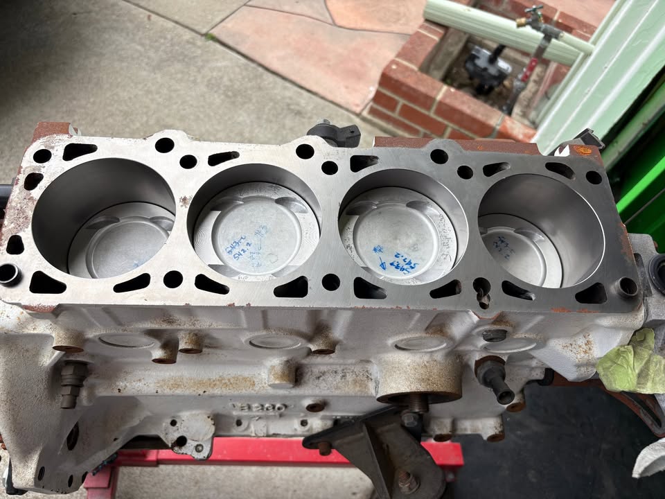 Volvo B230 Red Block Short Block – NA 16V Build, Machined Flywheel, 140 ...